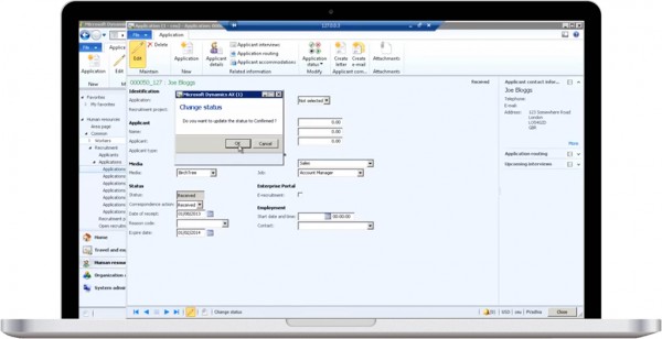 How to add a new application in Microsoft Ax, follow the steps ...